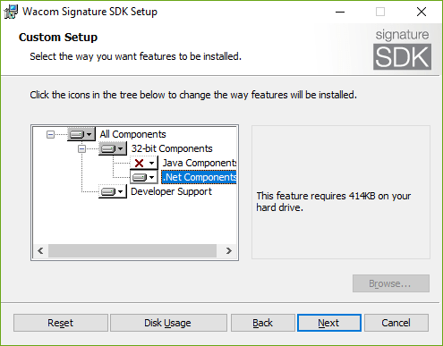 Wacom Signature SDK | Aliquo Software